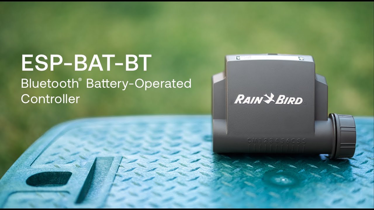 RAIN BIRD ESP-BAT-BT 2 Zónás Elemes Vezérlő – Bluetooth – Rugalmas Öntözés